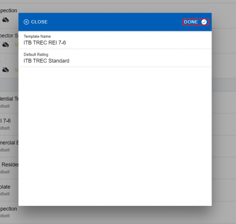 Using the TREC Template - Inspector Toolbelt Home Inspection Software App