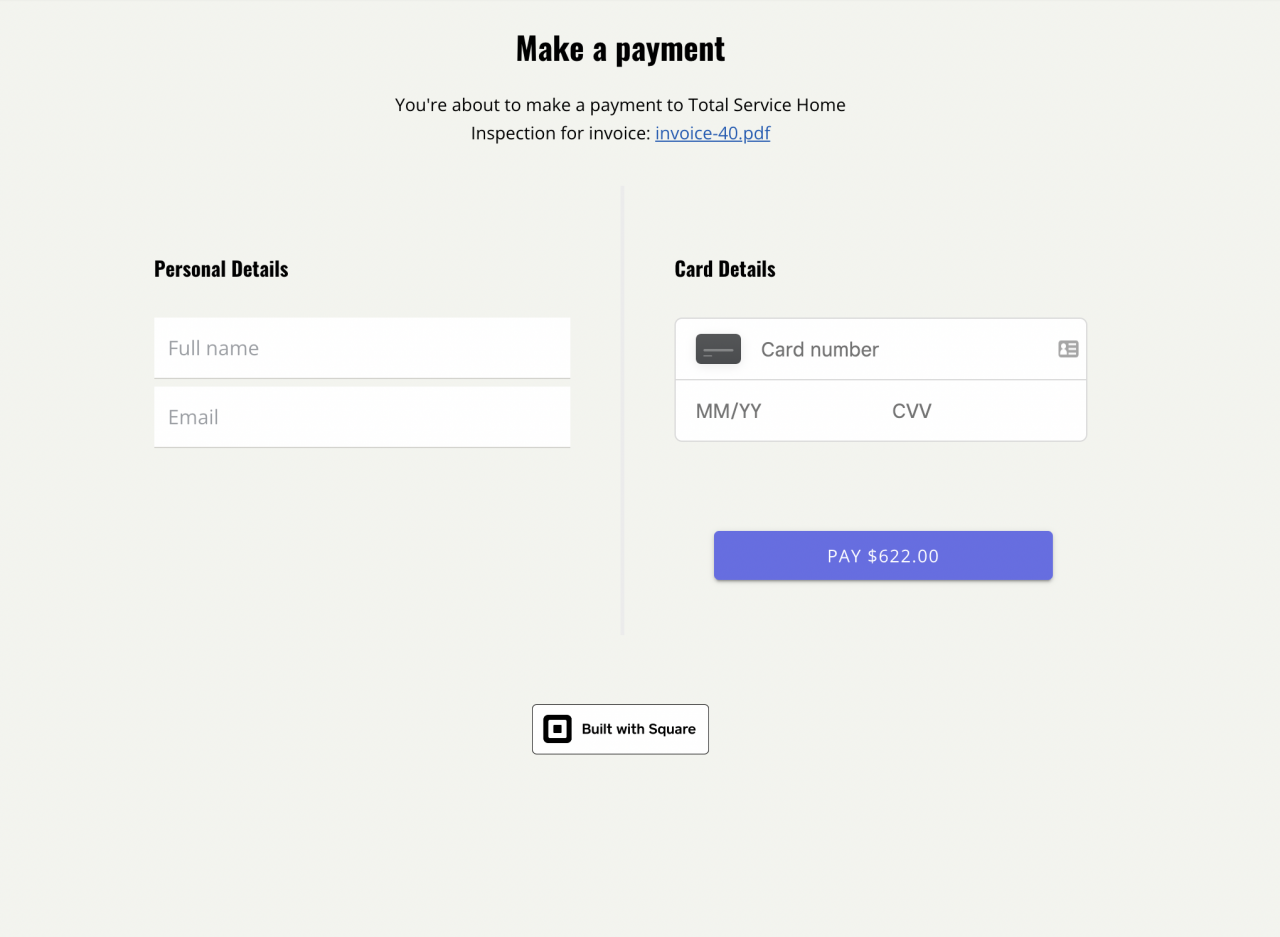 Client View of Agreements and Invoices - Inspector Toolbelt Home ...