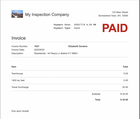 How To Set Up Custom Invoices - Inspector Toolbelt Home Inspection ...
