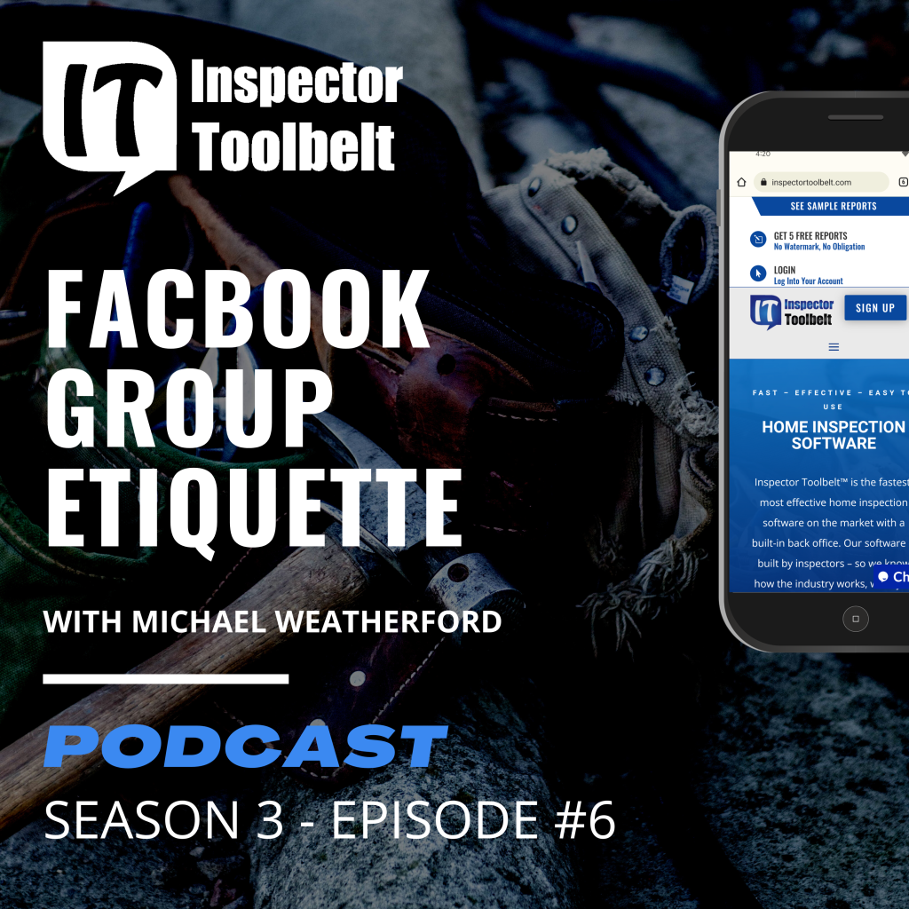 Home Inspection Facebook Group Etiquette - Inspector Toolbelt Home ...