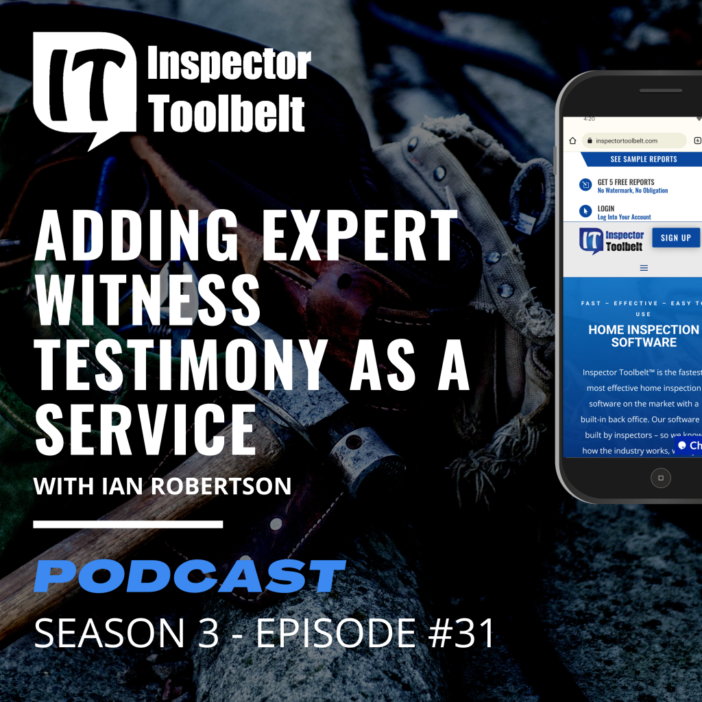 Expert Witness Testimony as a Service for Home Inspectors - Inspector ...